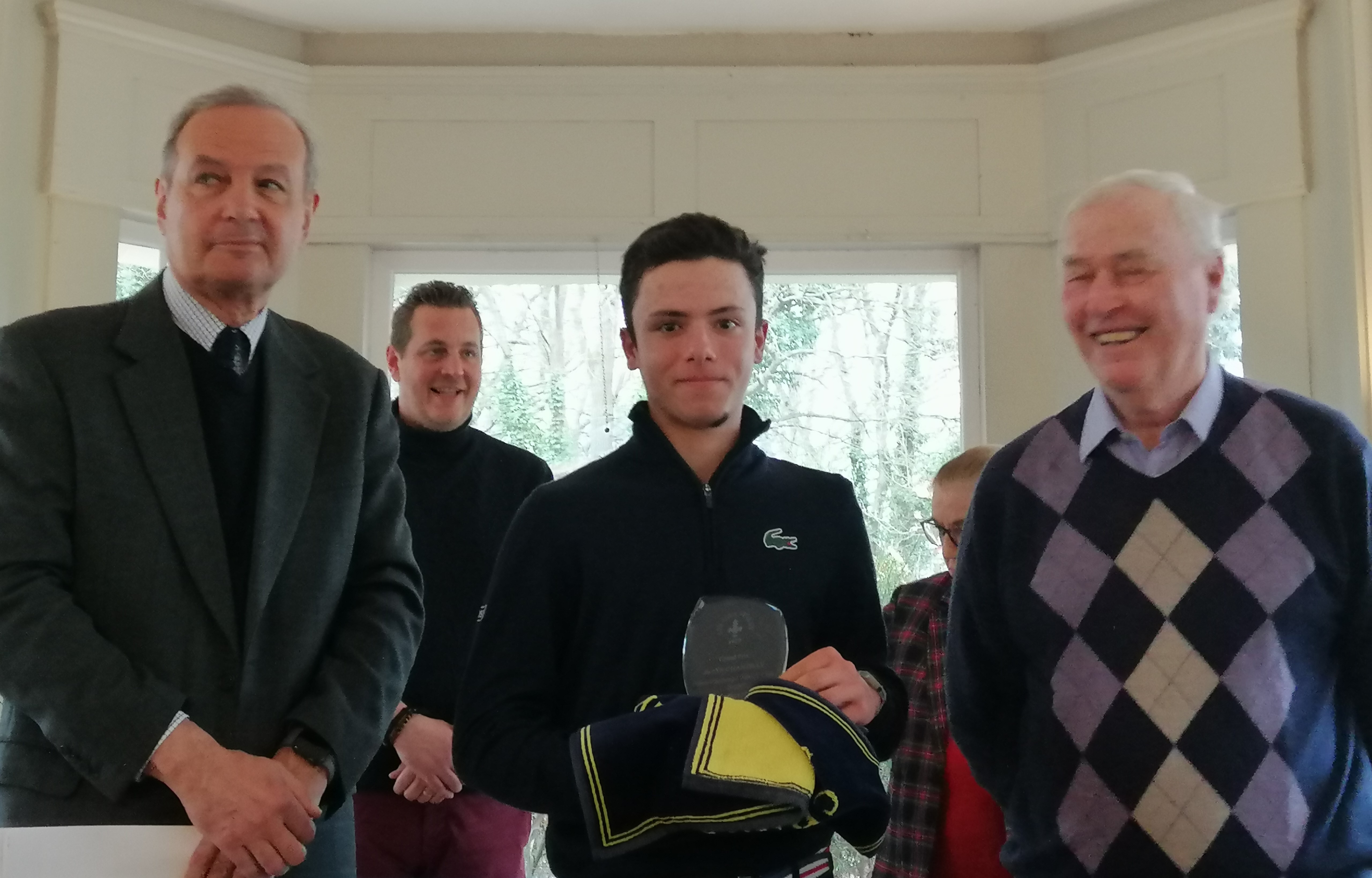 DARREN STRACHAN, VAINQUEUR DU GRAND PRIX DU GOLF CLUB LYS CHANTILLY ...